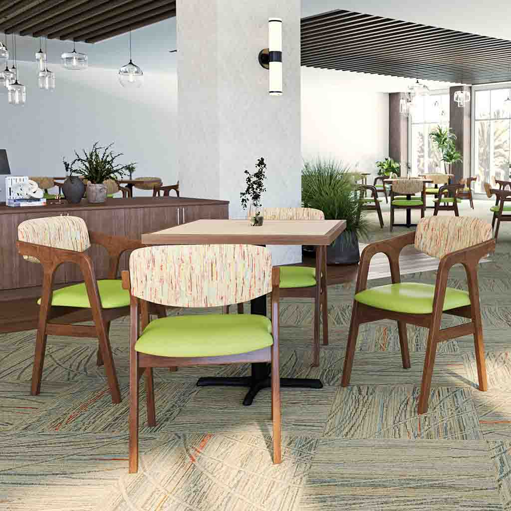 Triumph Wood Armchair – Elegant Commercial Seating | MityLite